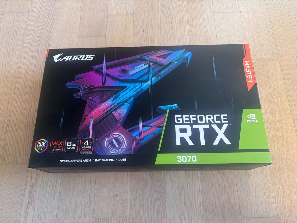 Gigabyte Aorus RTX Master 3070 | Kaufen auf Ricardo