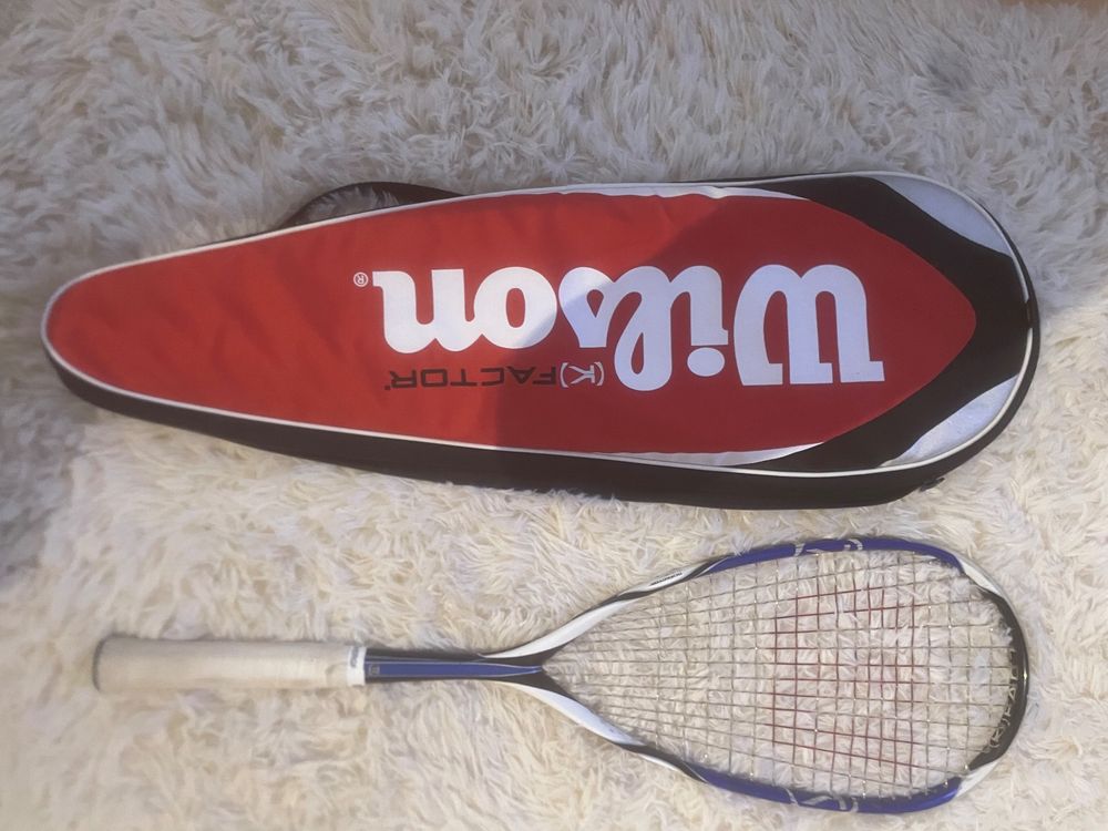 Squash Racket mit Hülle | Kaufen auf Ricardo