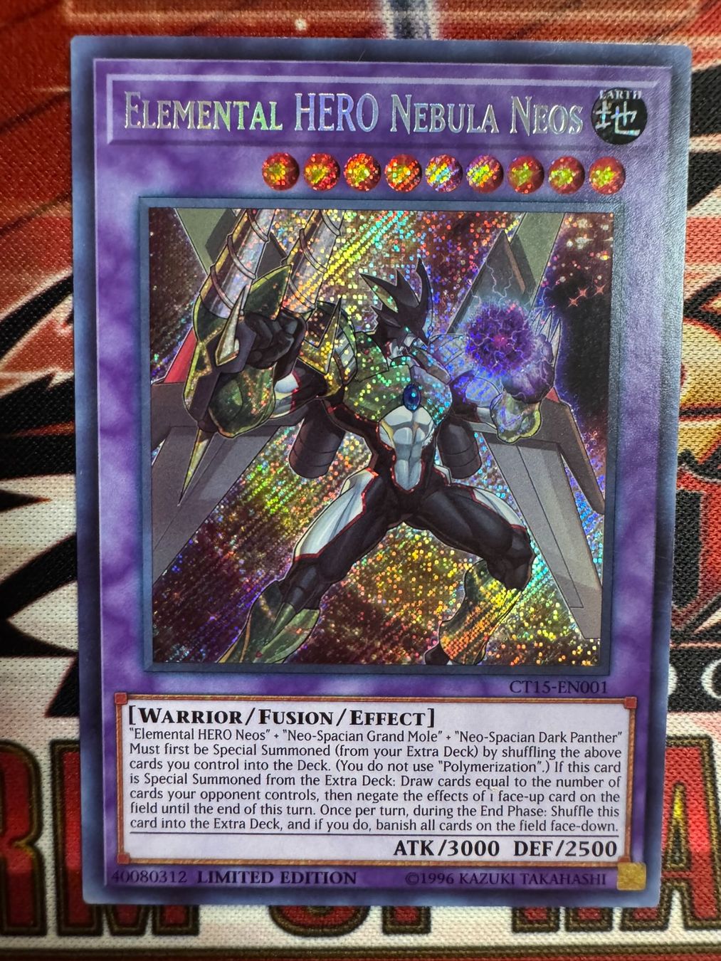 Yugioh Elemental Hero Nebula Neos Secret Rare CT15 ab 1 CHF! (Gebraucht ...