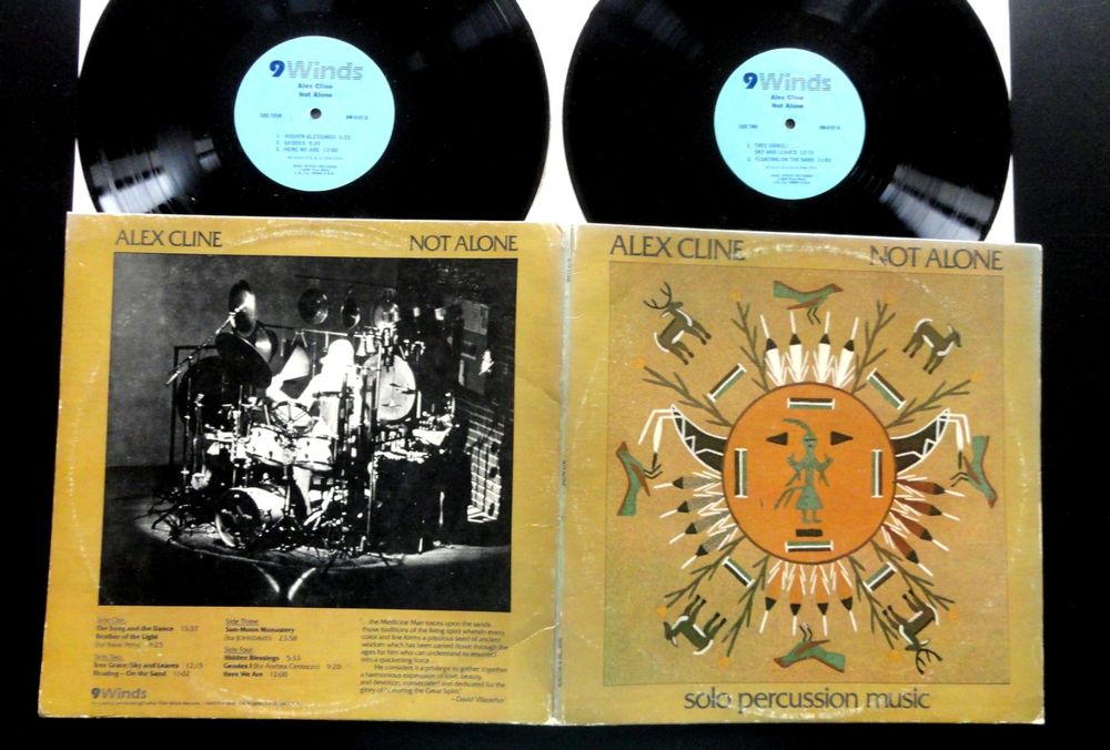 2xLP ALEX CLINE not alone 9WINDS NW-0107 USA 1981 JAZZ (Gebraucht) in ...