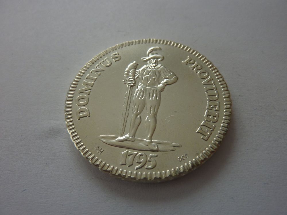 Silbermedaille : Dominus Providebit Bernensis (Neu (gemäss Beschreibung ...