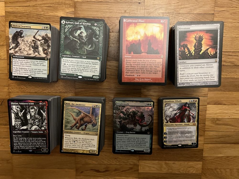 Dès 1.- Magic the Gathering - gros lot de rares / mythiques (Neu ...