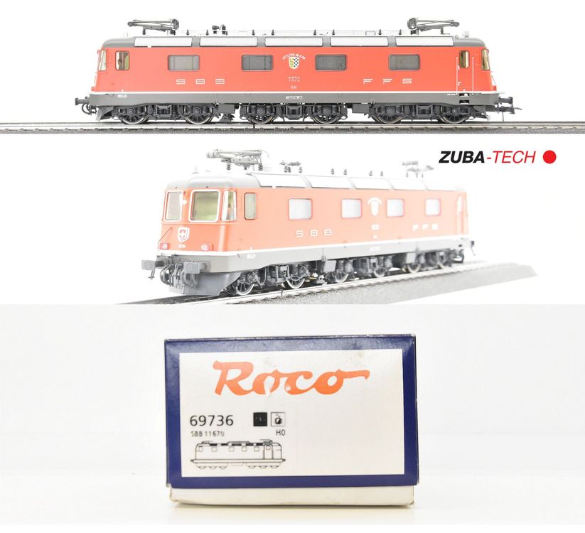 Roco 69736 E-Lok Re 6/6 SBB H0 WS Digital mit OVP (Gebraucht) in St ...