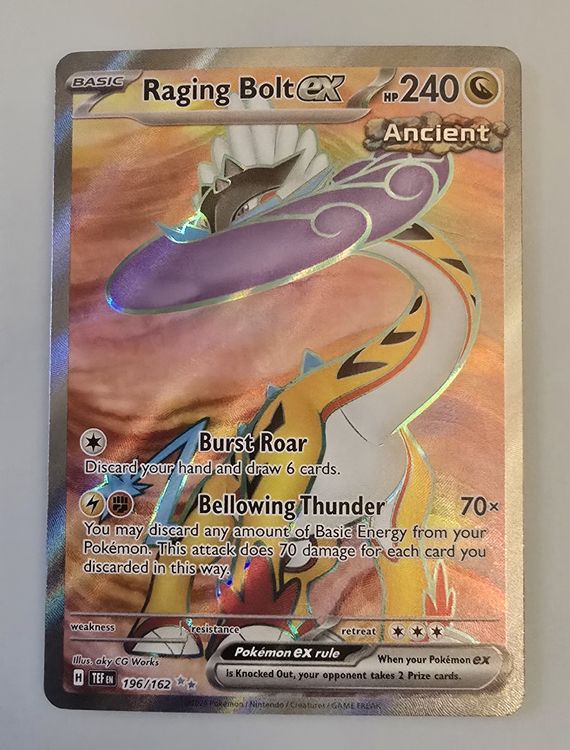Carte Pokémon Raging Bolt ex | Kaufen auf Ricardo