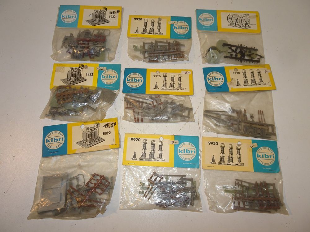9 Kibri Bausatz Bausätze Trafo E-Werk HO 9920 9921 9922 | Kaufen auf ...