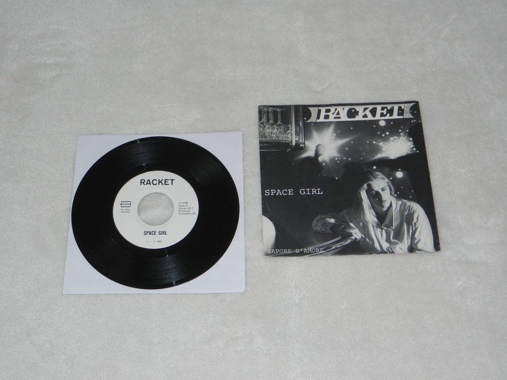 ULTRA RARE SINGLE"7" RACKET - SPACE GIRL,SAPORE DAMORE,(EX+) (Gebraucht ...