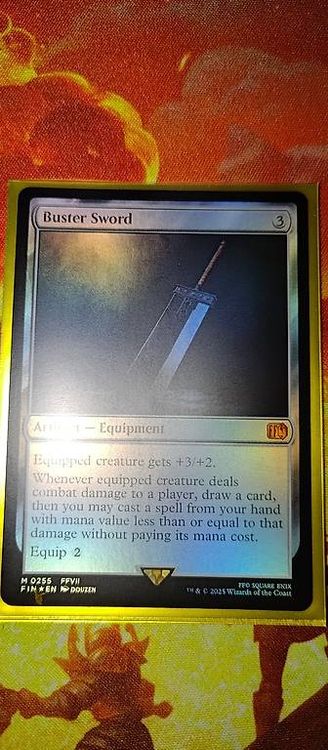 MTG Final Fantasy Buster Sword #255 Foil (Neu (gemäss Beschreibung)) in ...