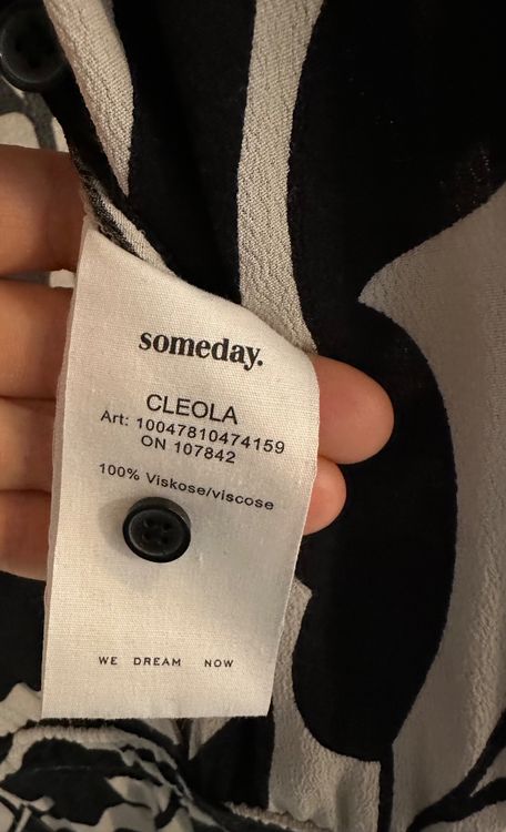 🖤 Top Someday Jumpsuit CLEOLA, Beige-Schwarz, 100% Viskose (Gebraucht ...