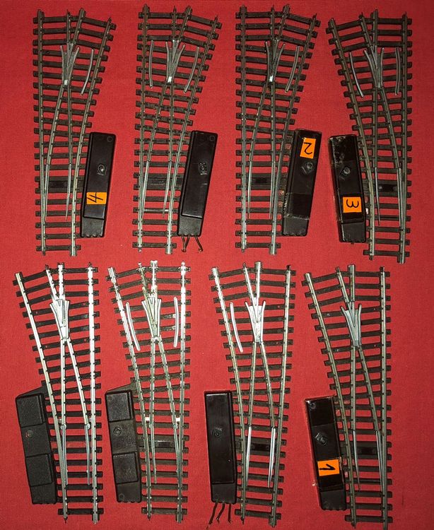 Kleinbahn 8 Weichen Spur HO/GL (Gebraucht) in Winterthur für CHF 8 ...