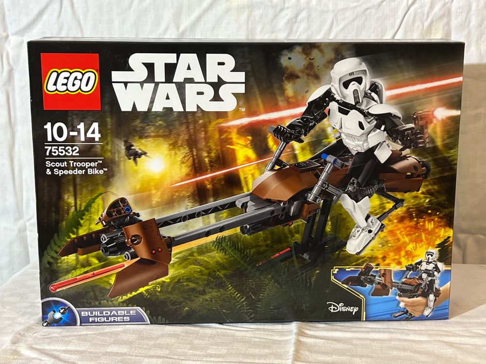 Lego 75532 Star Wars Scout Trooper+Speeder Bike, NEU OVP! | Kaufen auf ...