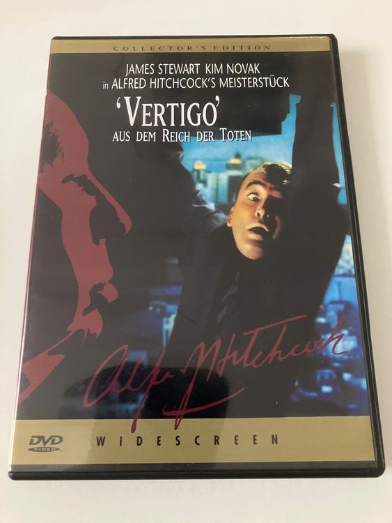 Vertigo (DVD) Hitchcock, James Stewart, Kim Novak (Gebraucht) in für ...