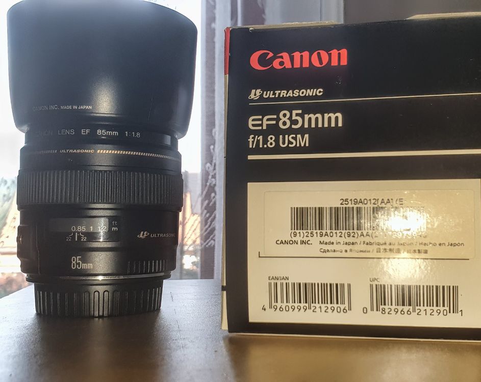 Objectif Canon Ef 85mm F 1 8 Usm Kaufen Auf Ricardo