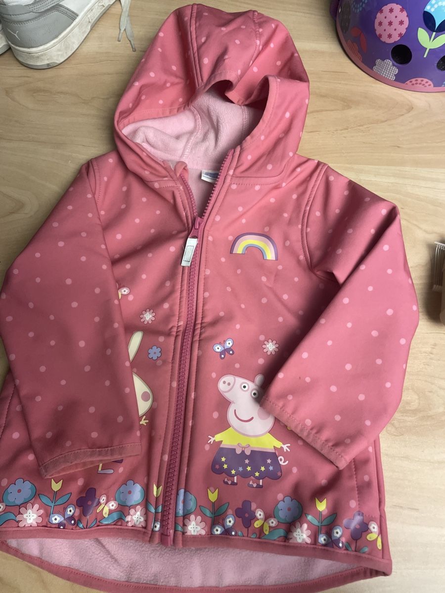 Peppa Pig Softshelljacke, Gr. 92, Top Zustand für den Herbst (Neu ...