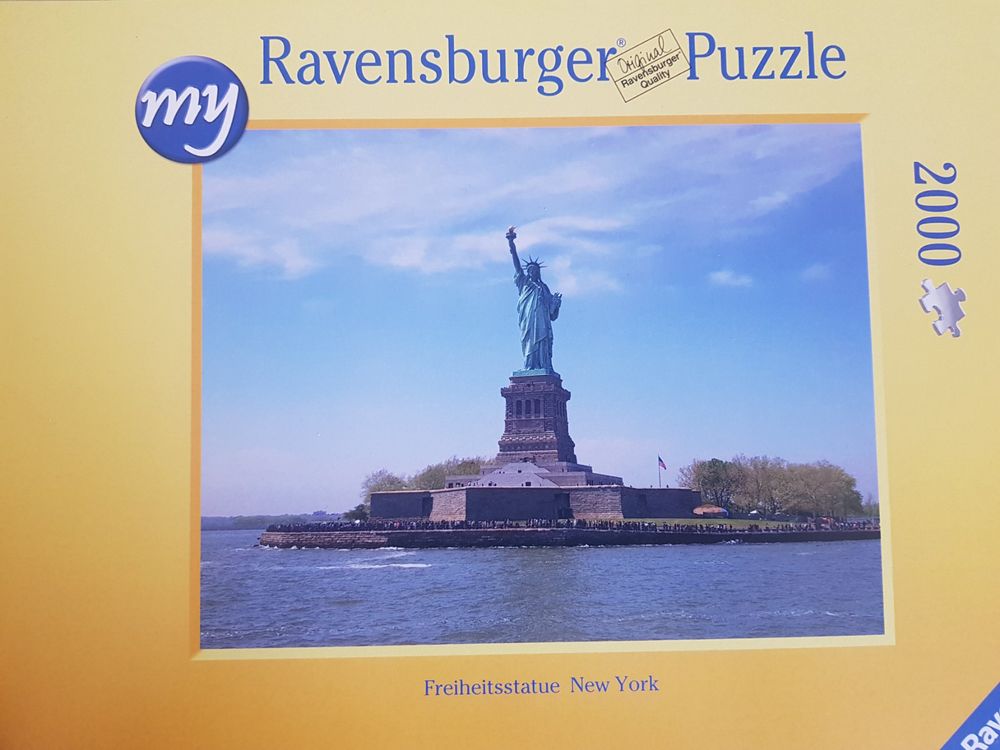 Freiheitsstatue - New York 2000 Teile Metallbox | Kaufen auf Ricardo