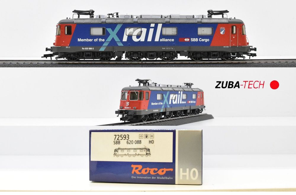 Roco 72583 E-Lok Re 620 SBB Cargo H0 GS Digital mit OVP | Kaufen auf ...