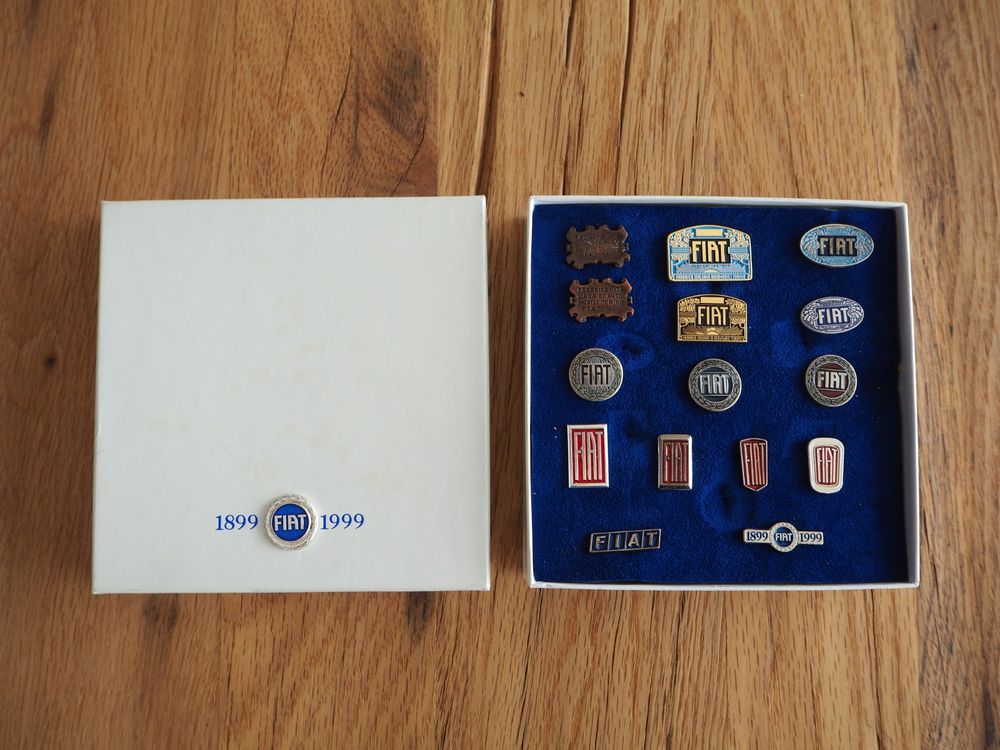 Fiat Emblem Pin Sammlung Oldtimer selten rar | Kaufen auf Ricardo