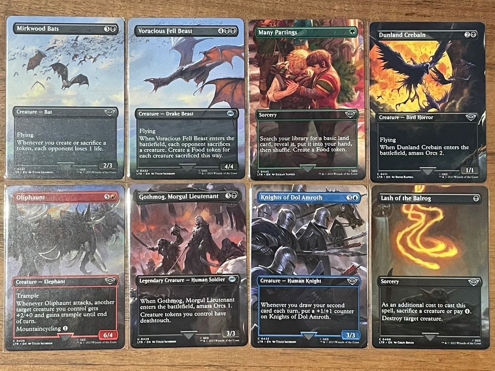 Magic The Lord of the Rings Borderless Cards (Gebraucht) in Pratteln ...