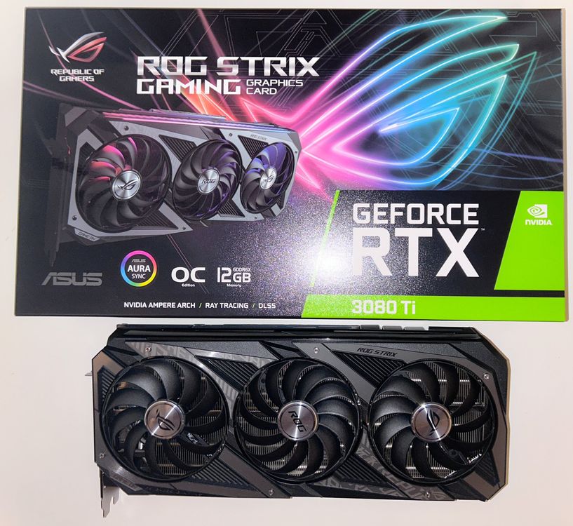 Asus RoG-Strix 3080 Ti O12G (Gebraucht) in Chêne-Bourg für CHF 599.9 ...
