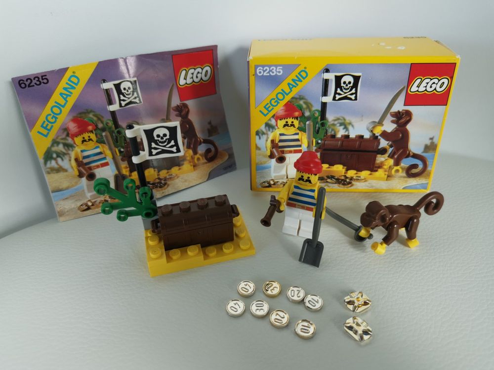 LEGO 6235 Pirates Buried Treasure 1989 mit OVP | Kaufen auf Ricardo