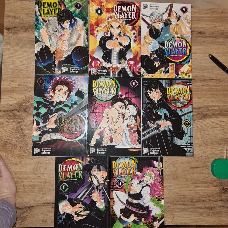 Demon Slayer 7 - 14 Autor: Koyoharu Gotouge (Gebraucht) in für CHF 35 ...