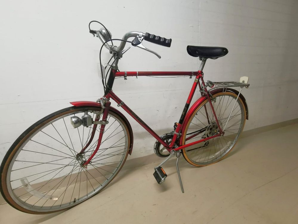 Raleigh Velo 1970 er Jahre, retro, rot | Kaufen auf Ricardo