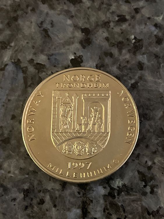 Münze Norwegen 5 Euro 1997 (Neu (gemäss Beschreibung)) in Schlossrued ...