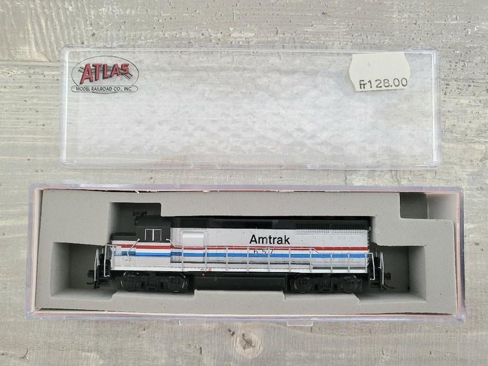 Atlas Spur N Amtrak Lok GP40 657 #535072, bis max -60% (Neu (gemäss Beschreibung)) in Dielsdorf ...