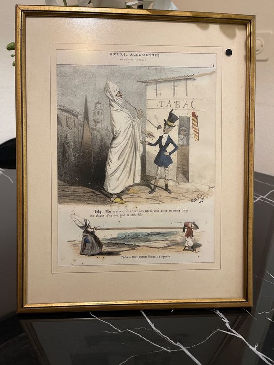 Lithographie signé Cham (Gebraucht) in montreux für CHF 3 – mit Lieferung auf Ricardo kaufen