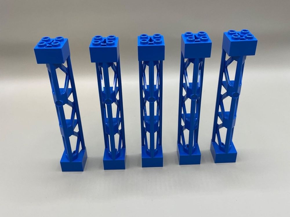 5x Lego Stütze Blau (support blue) 2 x 2 x 10 NEU | Kaufen auf Ricardo