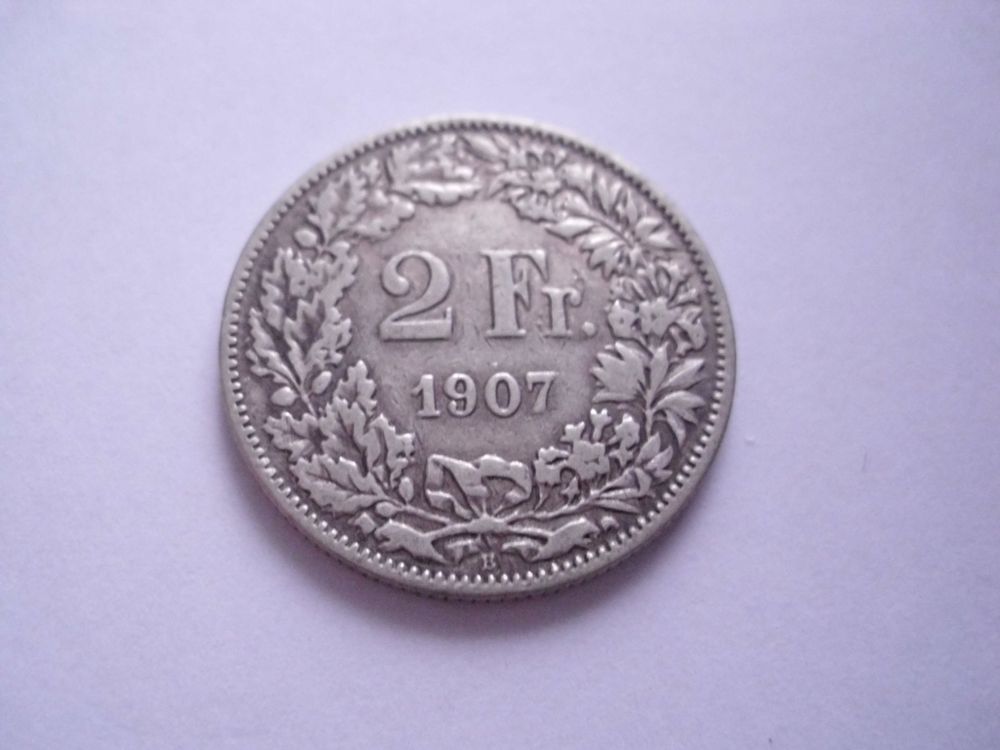 2 Franken 1907 (Gebraucht) in Birsfelden für CHF 5.7 – mit Lieferung auf Ricardo kaufen
