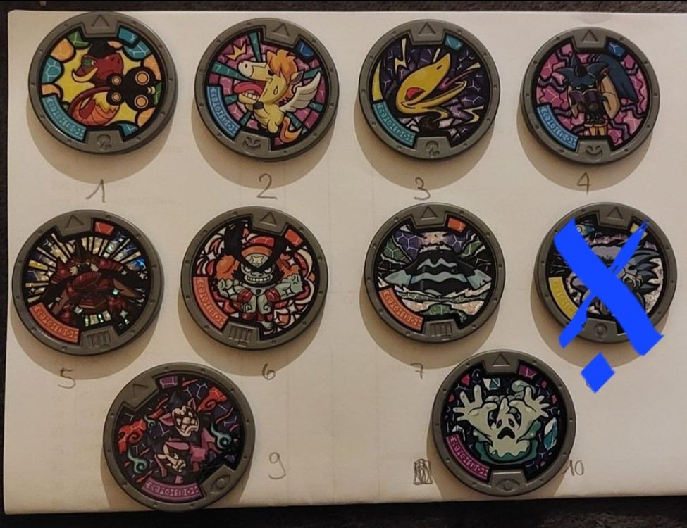 Yo Kai Watch Medaillen