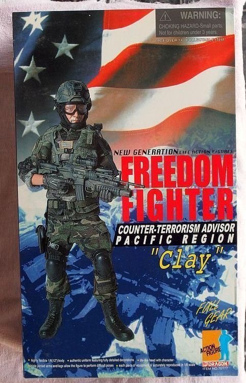 Dragon Clay Freedom Fighter USA 1/6 Masstab Sammelfigur Army (Neu und ...