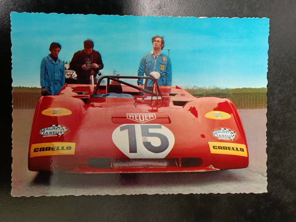 Alte Photo Karte / Ferrari 312P 3000cc 12Zyl. 330Km | Kaufen auf Ricardo