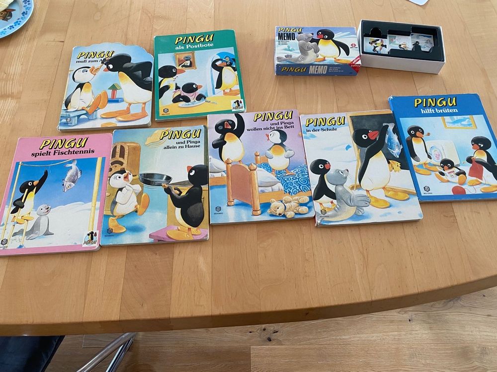 Pingubücher Pingu Bücher Pinguspiel Pingumemory im Paket (Gebraucht) in ...