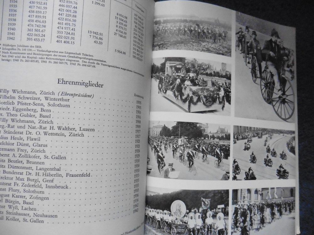 Schweiz.Radfahrer-Bund,SRB,Fotos,Velo-/Motorrad-Rennen,1943 (Gebraucht ...