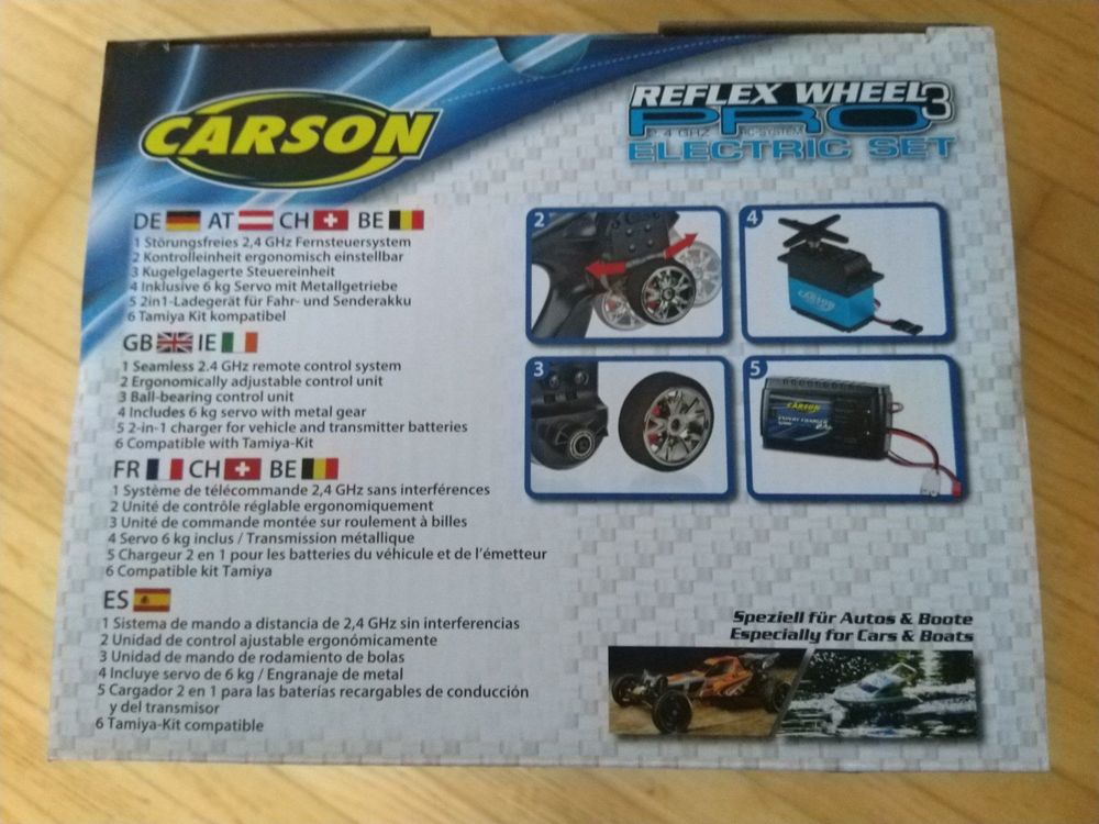 Carson RC-Reflex Pro 3 RC-Car Elektronik (Neu und originalverpackt) in ...