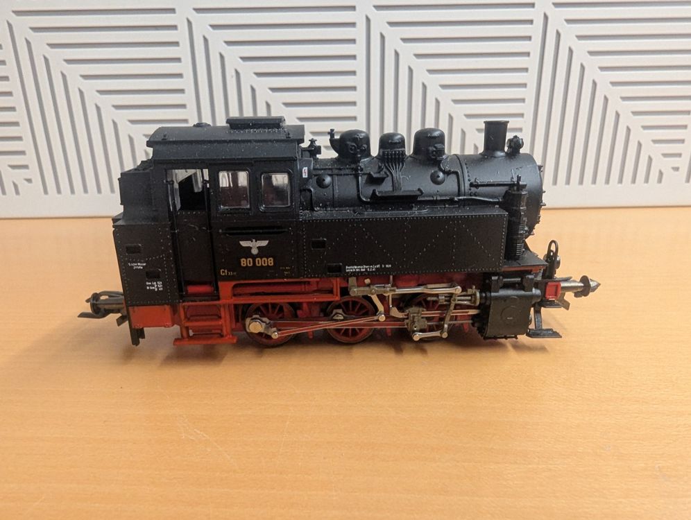 Roco Dampflokomotive 80 008 der Deutschen Reichsbahn (Gebraucht) in ...