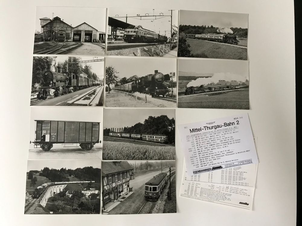 10 Ak Mittel-Thurgau-Bahn 2, Leutwiler-Serie (Gebraucht) in Köniz für CHF 16 – nur Abholung auf ...