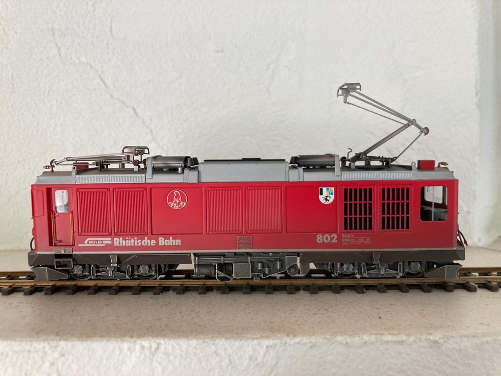 Ferro-Suisse, RhB Lok Gem.4/4 N°. 802, HOm, Top Zustand (Neu und originalverpackt) in Dietikon ...