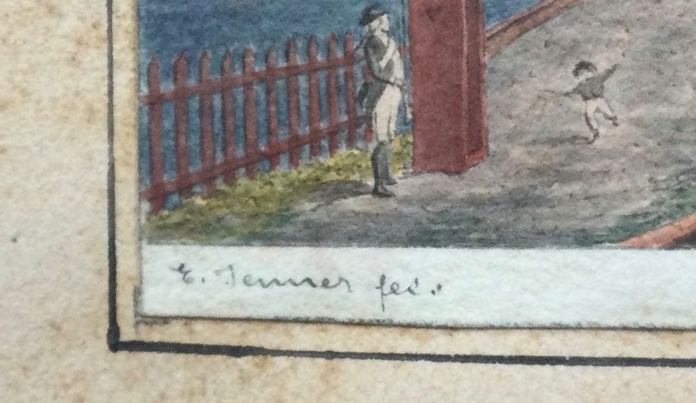 Emanuel JENNER (1756-1813) Boisleduc Aquarell | Kaufen auf Ricardo