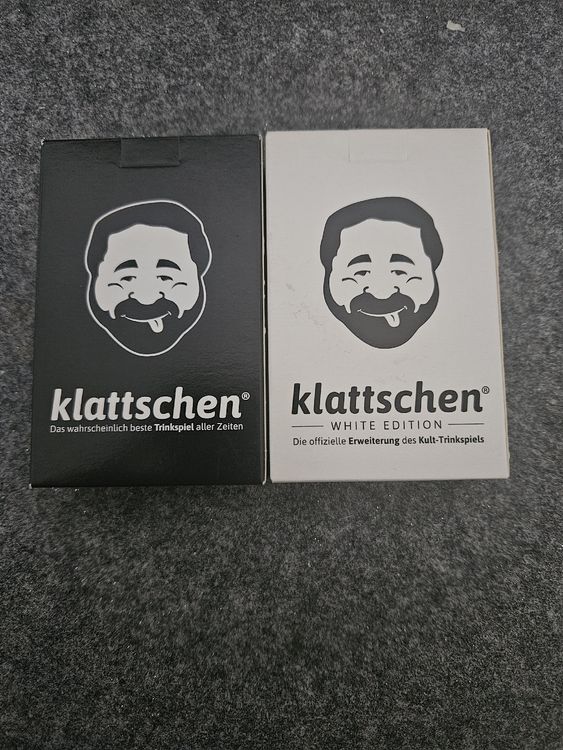 Klattschen® - 2x Partyspiele (White & Black Edition) (Neu (gemäss Beschreibung)) in Münchenstein ...