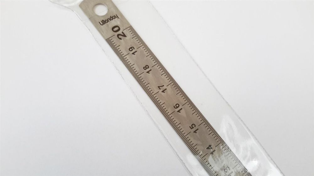 Lineal/Massstab, 200 mm, Metall, biegbar | Kaufen auf Ricardo