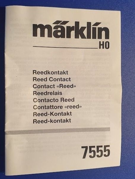 Märklin 7555 Schaltkontakt (Magnetschalter) H0, OVP (Gebraucht) in Seon ...