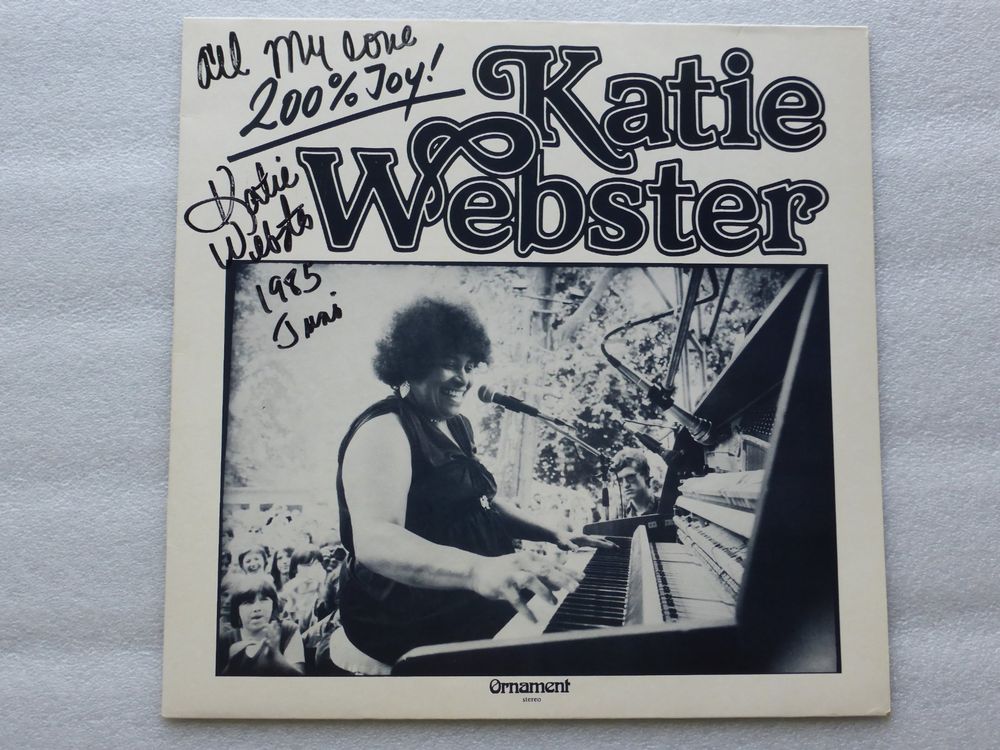 VINYL LP KATIE WEBSTER (Piano Blues) (Gebraucht) in Küssnacht am Rigi ...