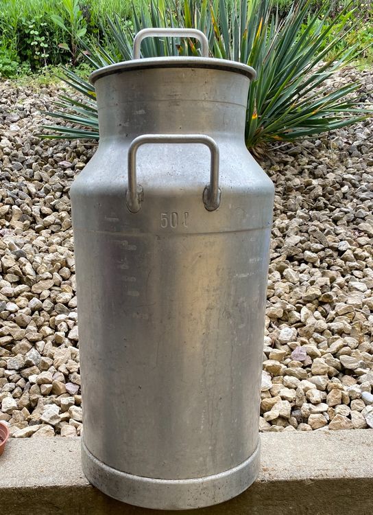 Boille (bidon) à lait 50 litres, rare. Numérotée, marque MZ | Kaufen ...
