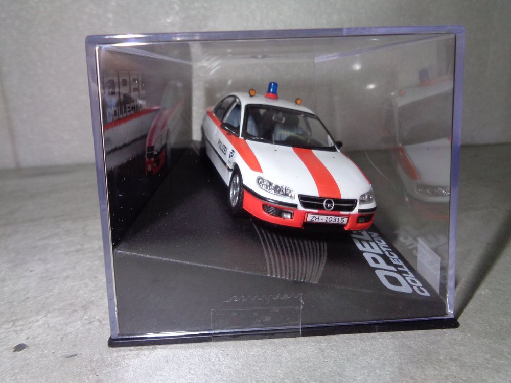 Altaya 1:43 Opel Omega B Police Zürich Schweizer Polizei (Neu und ...