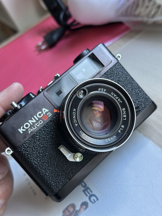 Konica Auto S3 Analog Kamera Vintage Retro Look | Kaufen auf Ricardo