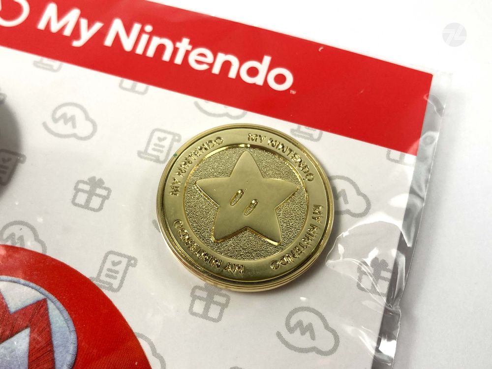 Nintendo Coins Pin My Nintendo Silber Gold OVP | Kaufen auf Ricardo