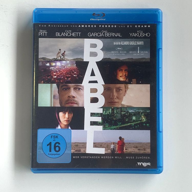 Babel (blu-ray) Brad Pitt DE-EN (Gebraucht) in Yverdon-les-Bains für CHF 7.5 – mit Lieferung auf ...