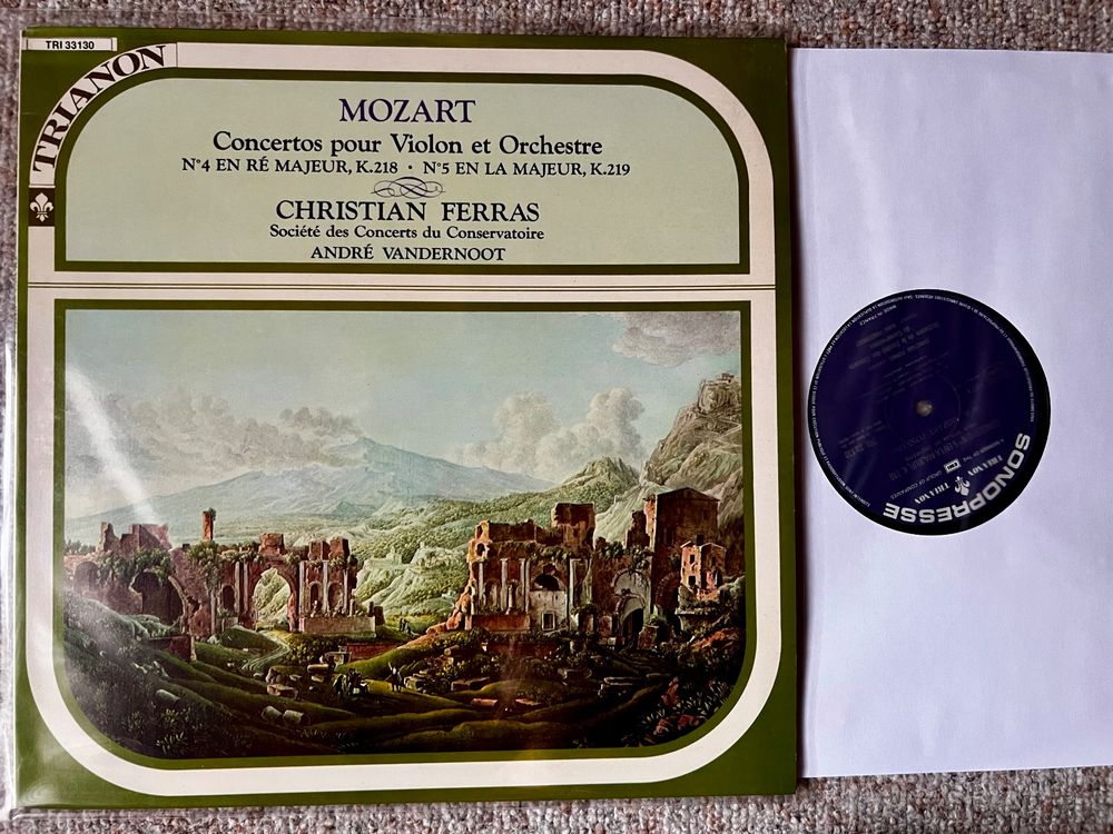 Mozart Concertos Pour Violon N°4 & 5 Christian Ferras LP 🛀 (Gebraucht) in Unterseen für CHF 9.9 ...
